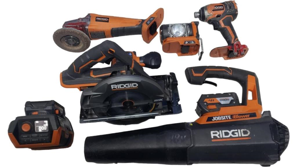 Taladro Inalambrico Kit / Combo De 4 Pzas Sierra /esmeril/impacto/radio ...