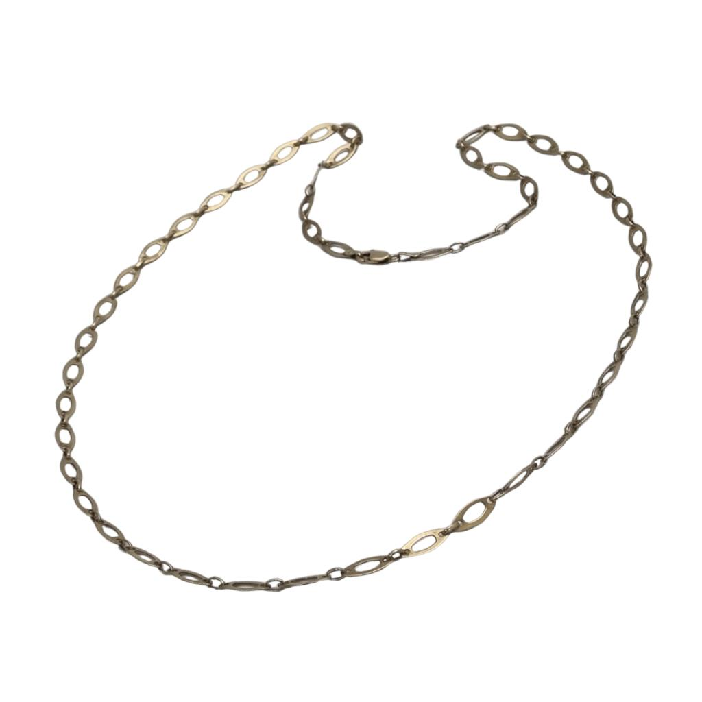 Cadena Moderna Troquelada Oro, 10 K, 7.80 Grs, Medida 64 Cm | Maxilana