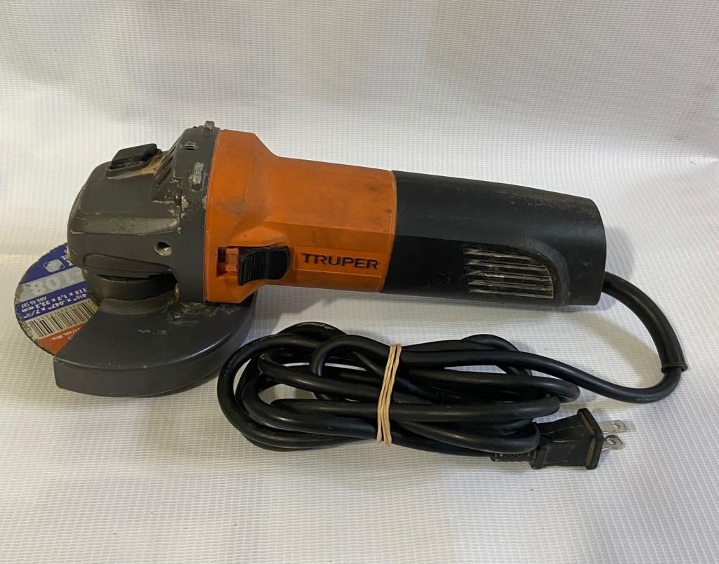 Esmeriladora Angular/rehilete/buffer 4 1/2" Truper | Maxilana