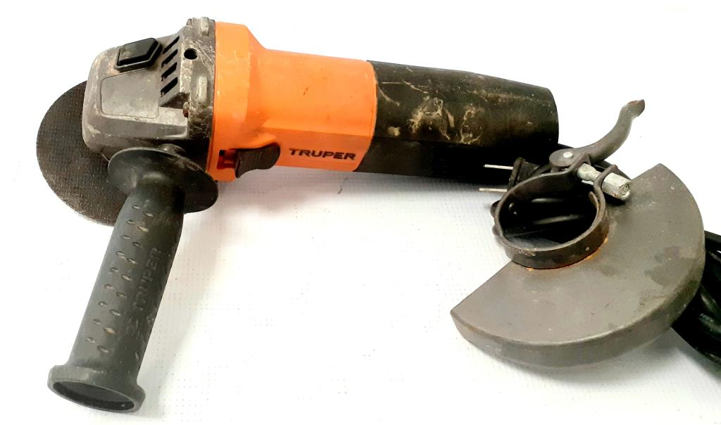 Esmeriladora Angular/rehilete/buffer 4 1/2" Truper | Maxilana