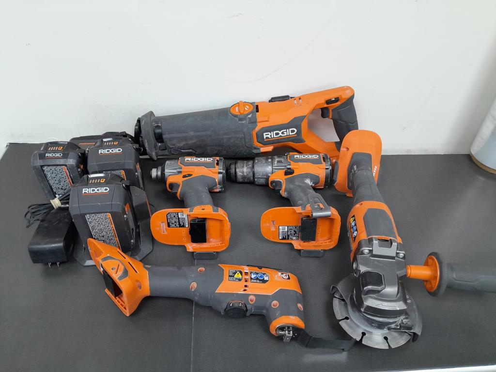 Taladro Inalambrico Kit De 4 Pzas Son 5 `piezas 4 Baterias 1 Cargador ...